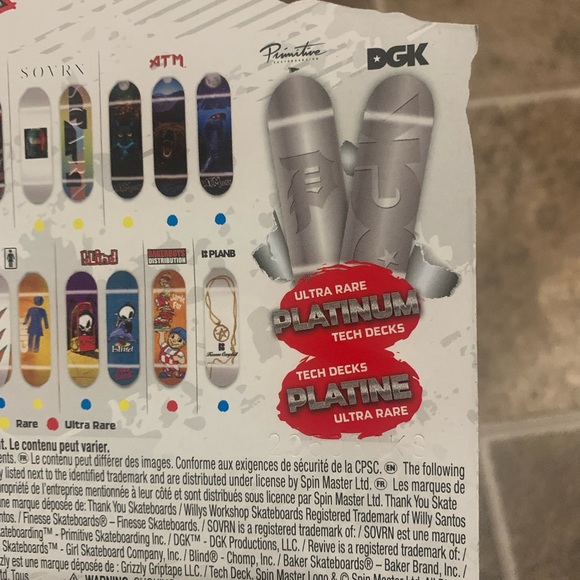 Spin Master | Toys | 222 Tech Deck Ultra Rare Dgk Skateboard Chase ...
